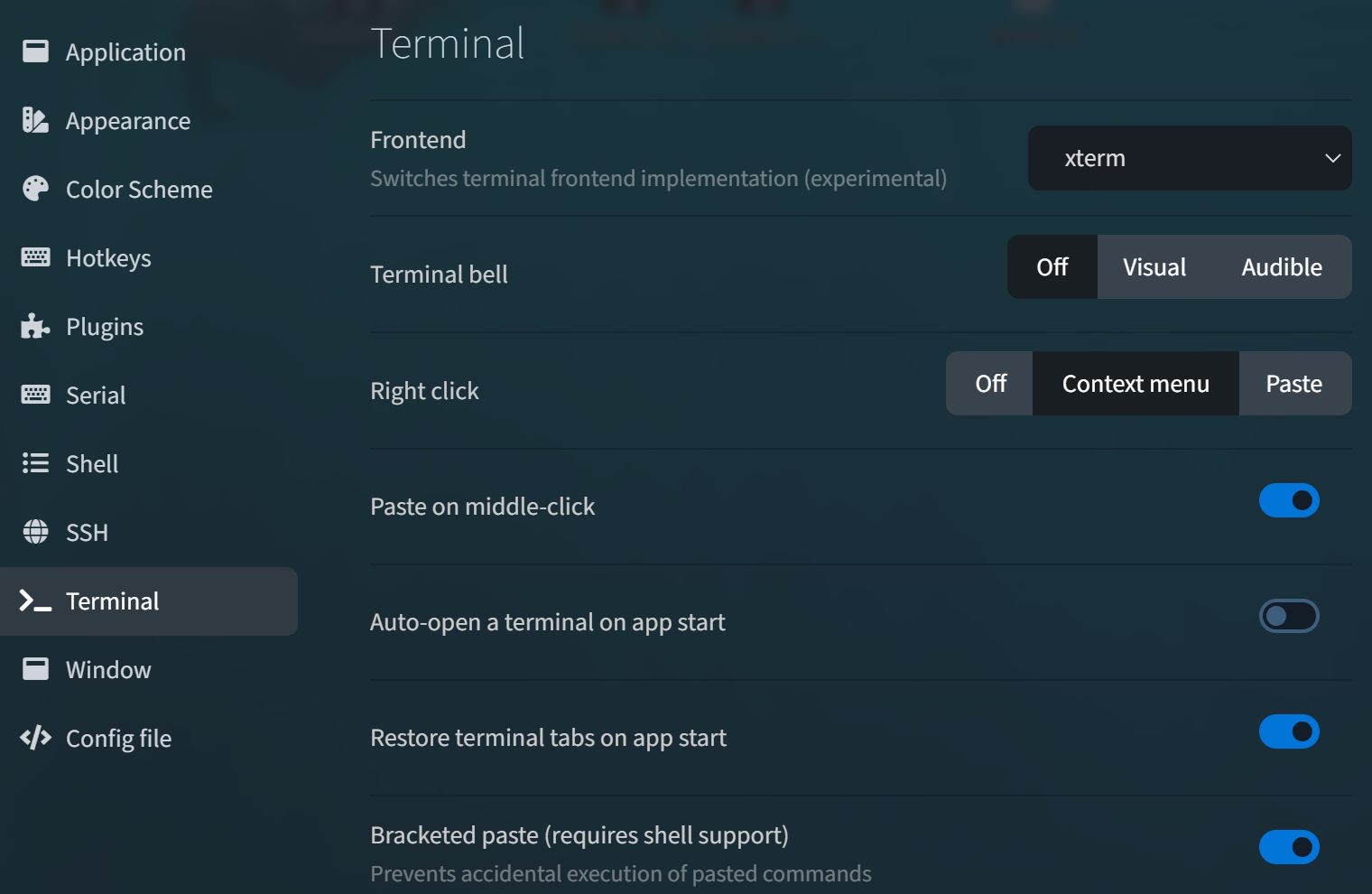 Terminus终端设置Bracketed Paste Mode-CSDN博客