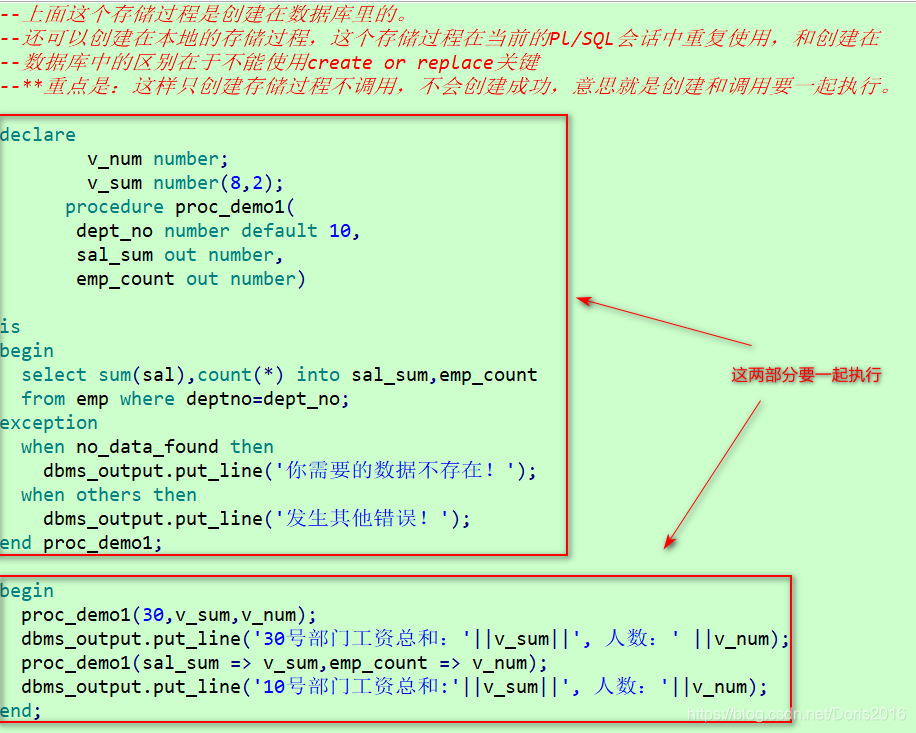 Oracle Ora 06550 Pls 00905 存储过程调用报错 Csdn博客