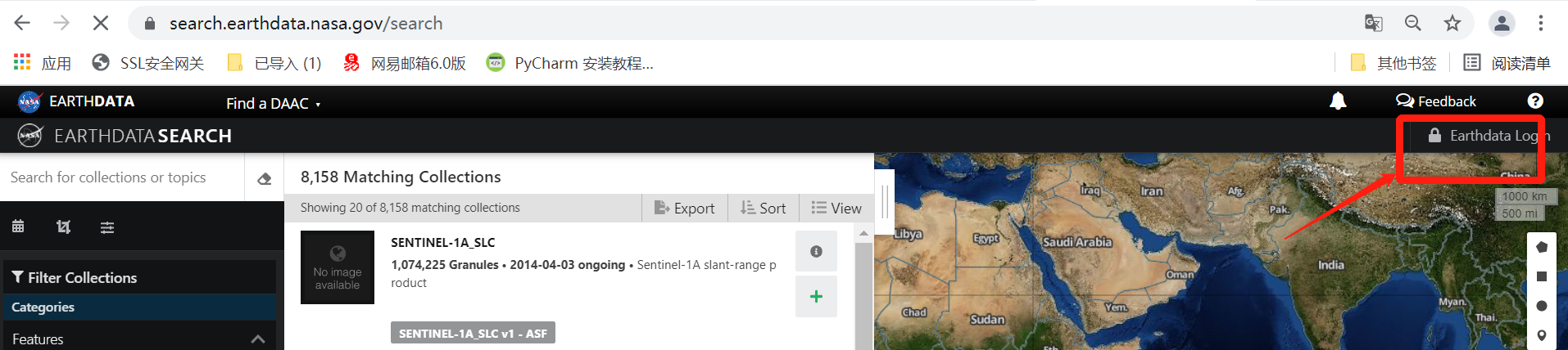 利用Python在NASA Earthdata Search 上批量下载MODIS数据_nasa earthdata search python 下载-CSDN博客