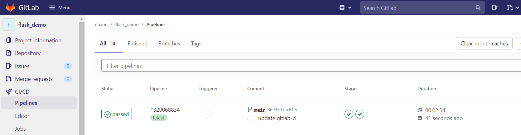 gitlab+docker+docker_compose实现CICD_gitlab-ci docker-compose-CSDN博客