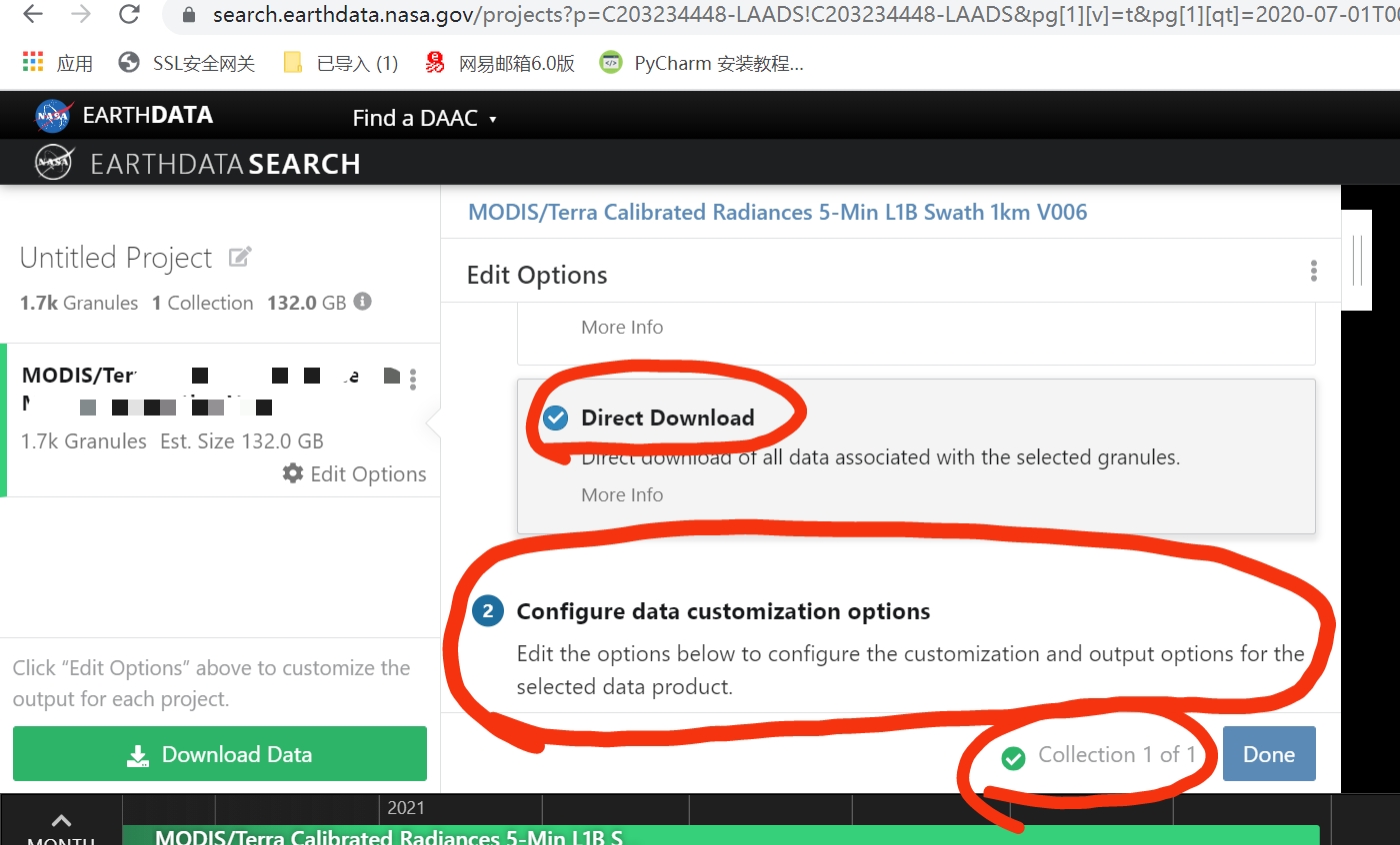 利用Python在NASA Earthdata Search 上批量下载MODIS数据_nasa earthdata search python 下载-CSDN博客
