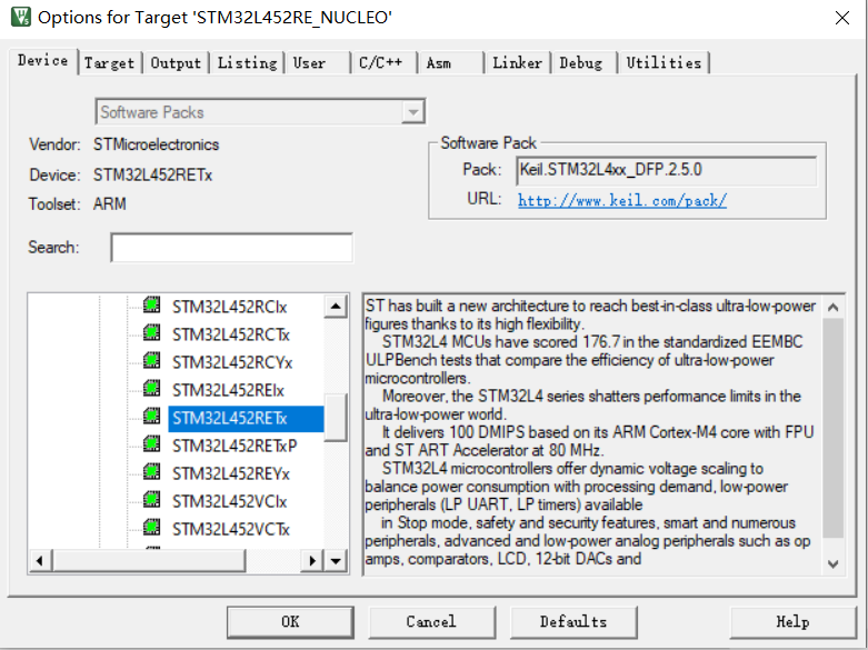 STM32--STM32L452RE的下载及Flash在MDK选择_download to flash 选项keil-CSDN博客