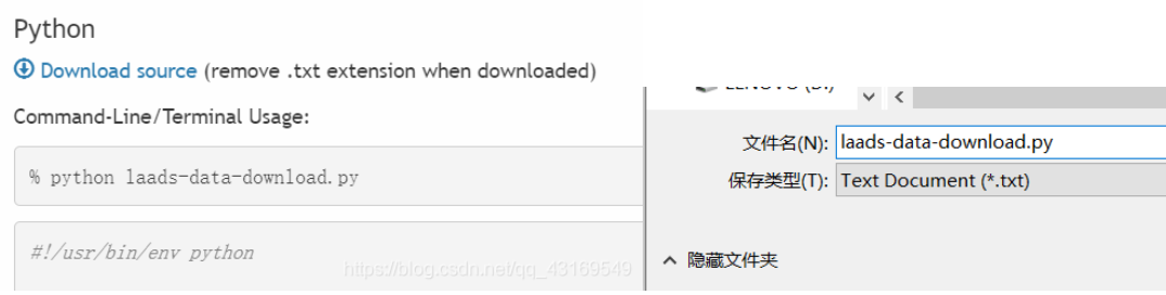 利用Python在NASA Earthdata Search 上批量下载MODIS数据_nasa earthdata search python 下载-CSDN博客