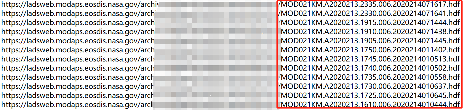 利用Python在NASA Earthdata Search 上批量下载MODIS数据_nasa earthdata search python 下载-CSDN博客