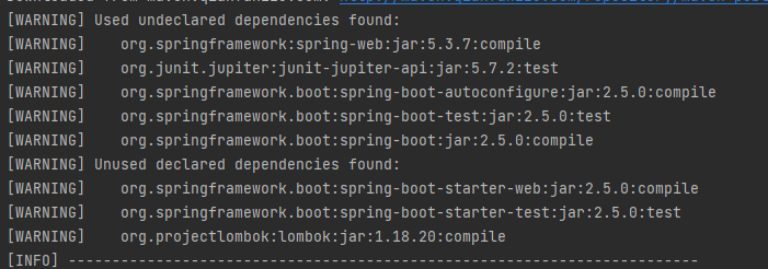 Maven插件之Dependency:analyze_mvn dependency:analyze-CSDN博客