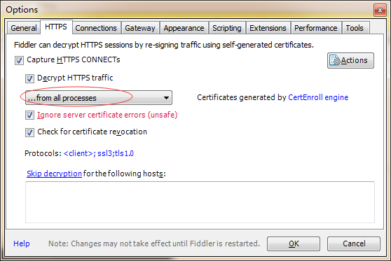 FIddler+Proxifer 实现PC客户端抓包_proxifier 监听-CSDN博客