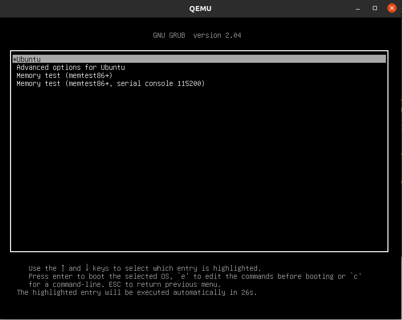 qemu运行虚拟机无反应，只输出一行提示信息:VNC server running on 127.0.0.1:5900-CSDN博客