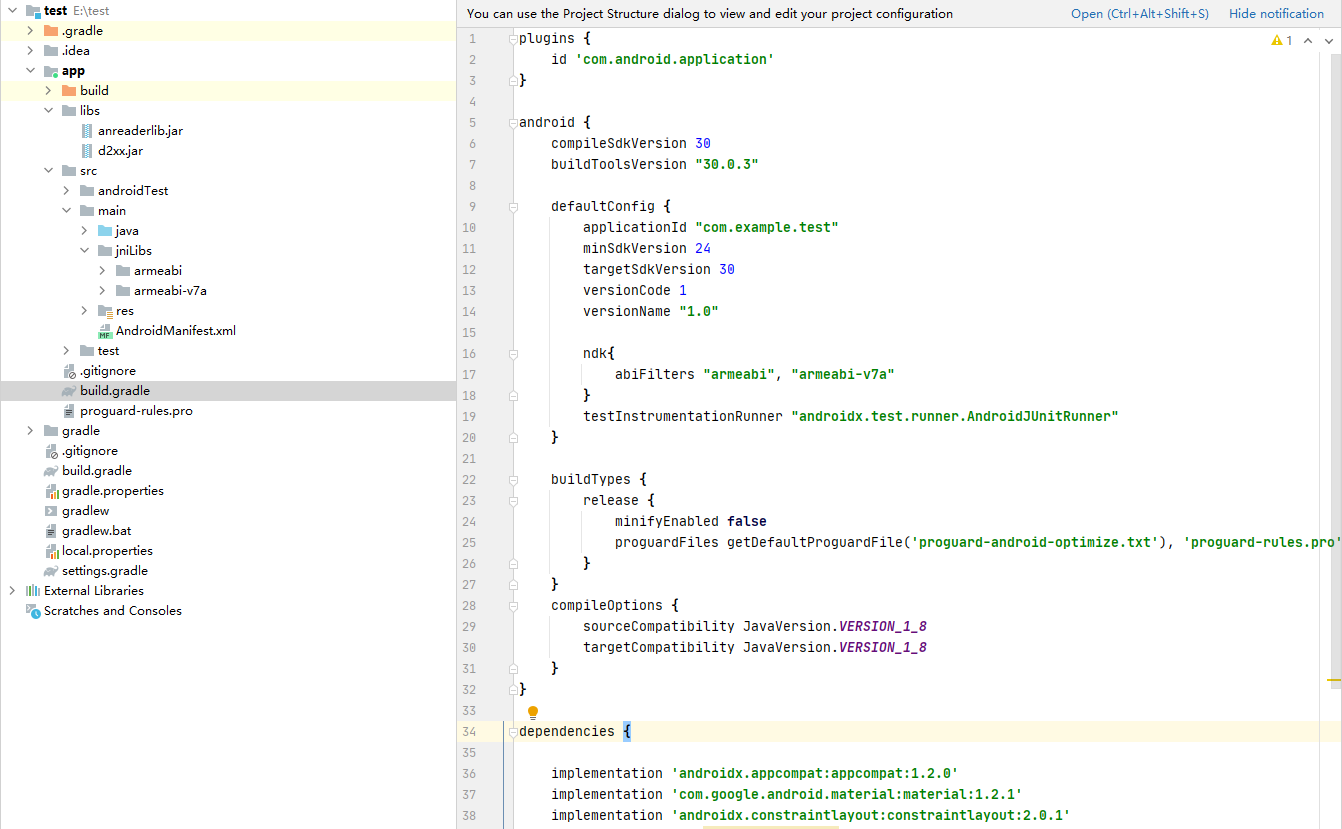 Android Studio生成的apk找不到so问题_android 打包release启动找不到so-CSDN博客