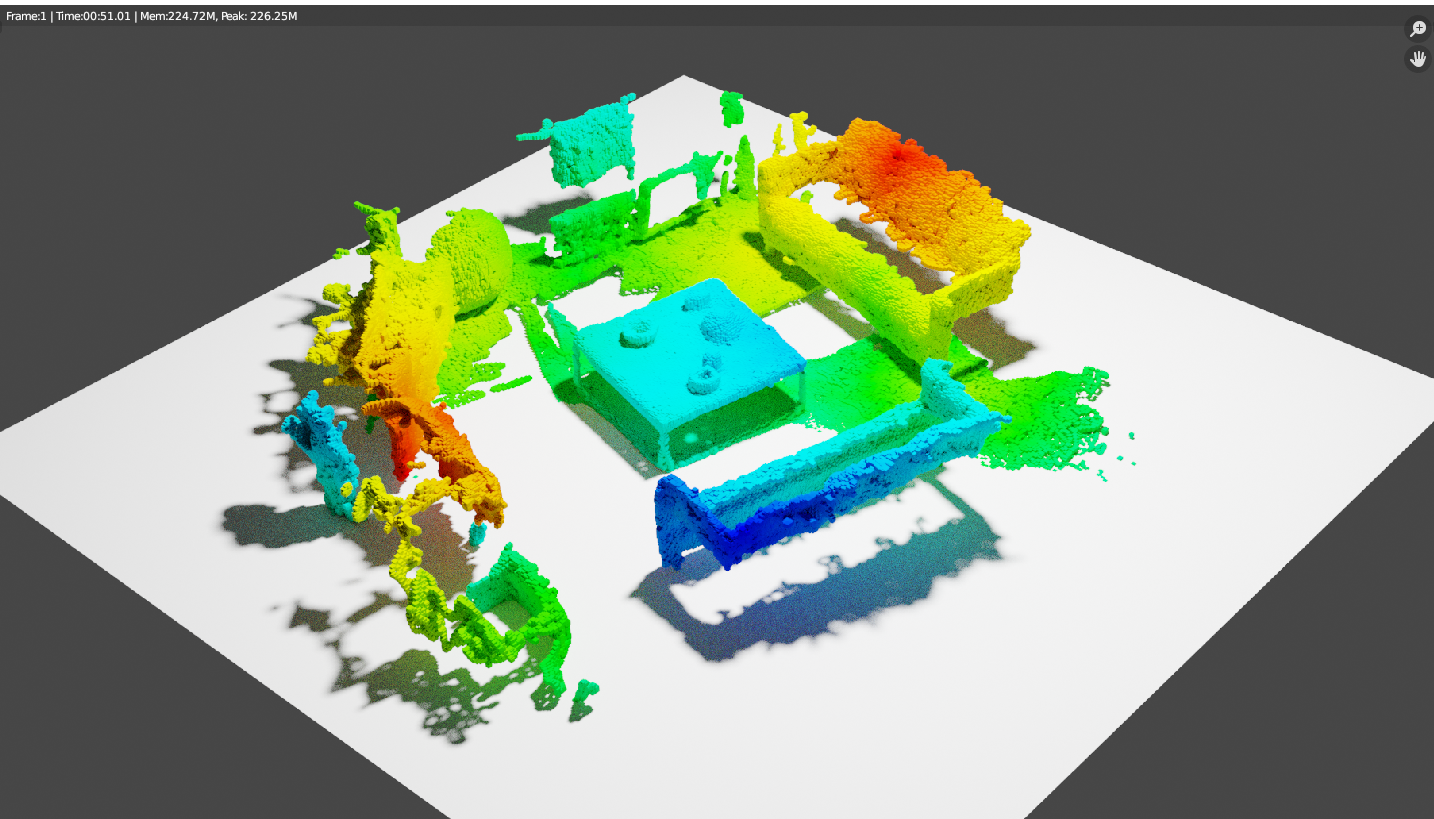 基于blender的点云数据渲染_blender pointcloud visualizer-CSDN博客