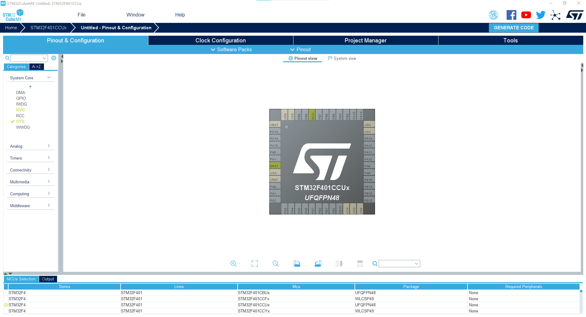 工程搭建教程——CubeMX+STM32F4+FreeRTOS+USART1基础工程搭建_diy stm32f401-CSDN博客
