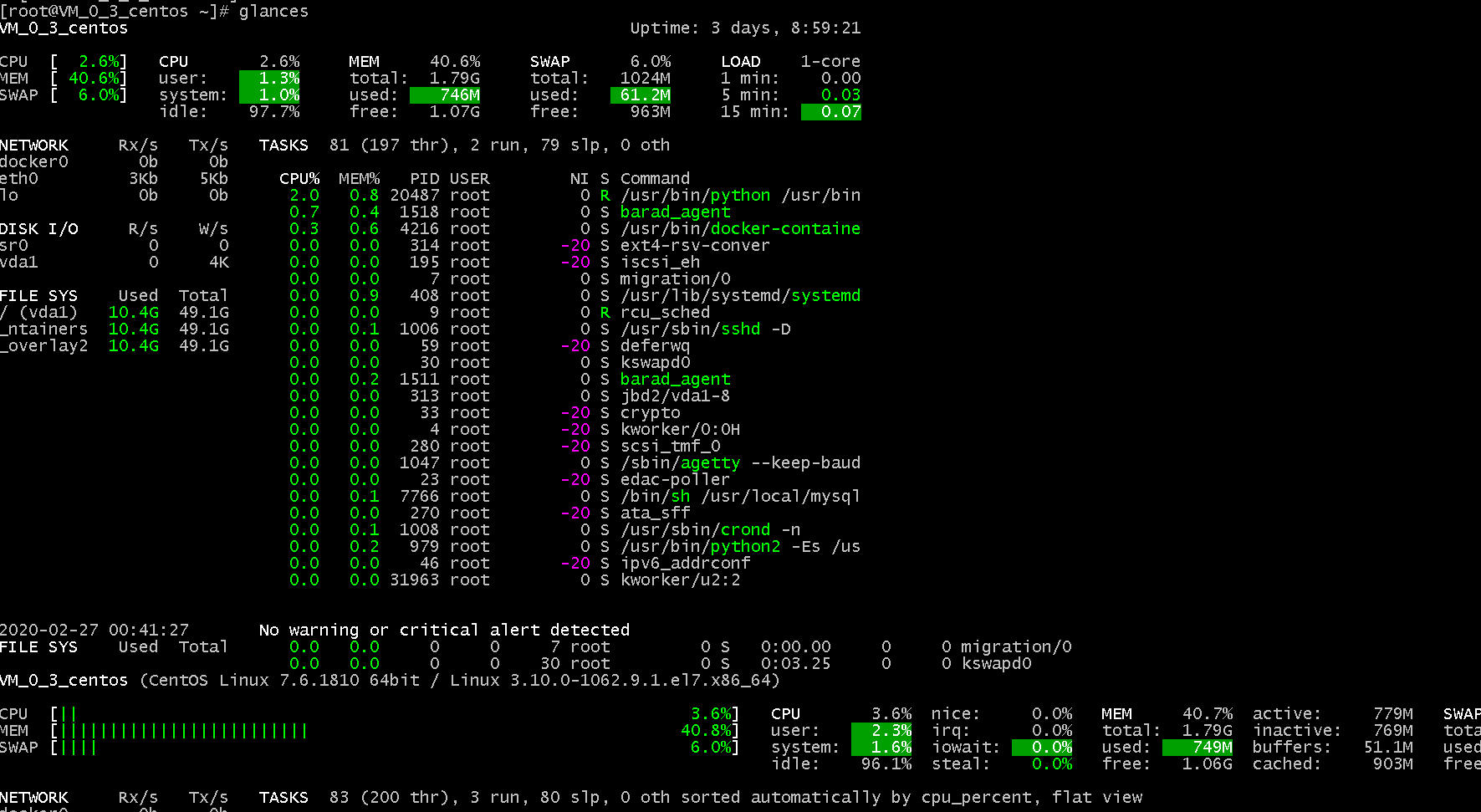 glances 安装和使用_pve glances-CSDN博客