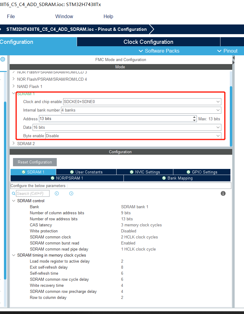 STM32CubeMX之FMC同时挂载SDRAM（W9825G6KH）和TFTLCD_stm32g473 fmc连接 w9825g6kh应用原理图-CSDN博客