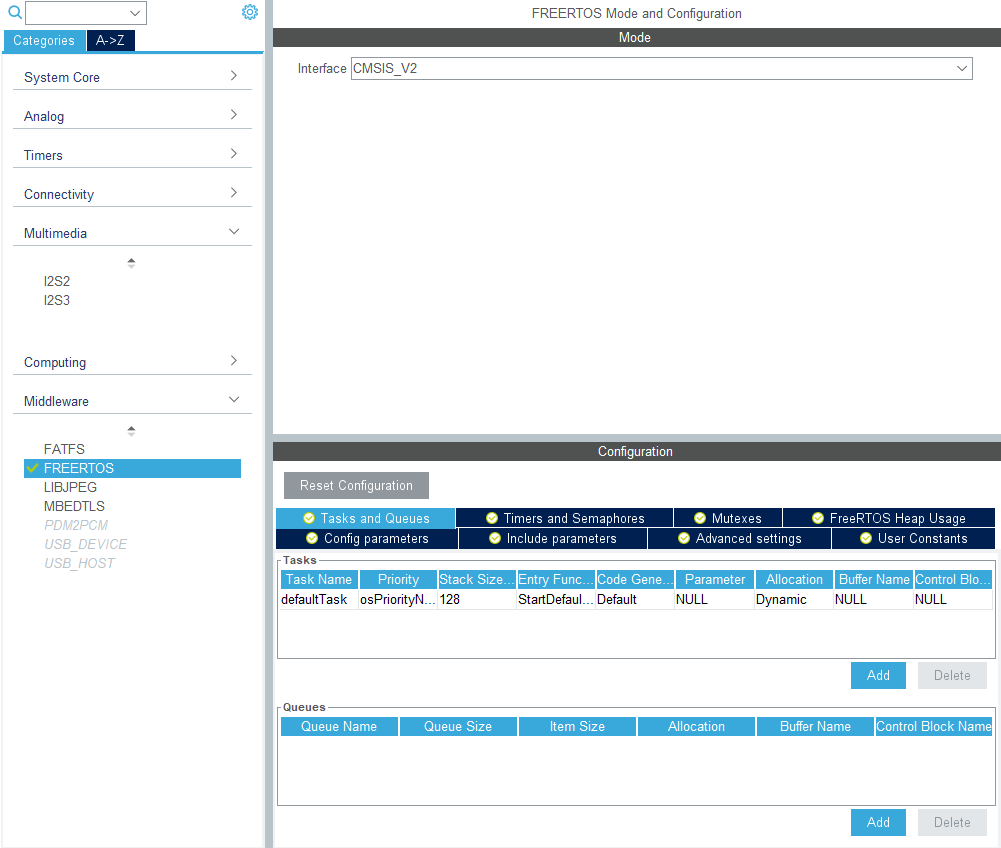 工程搭建教程——CubeMX+STM32F4+FreeRTOS+USART1基础工程搭建_diy stm32f401-CSDN博客