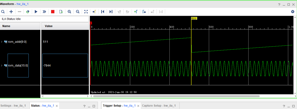 Vivado ROM IP的生成和调用_ila waveform style-CSDN博客