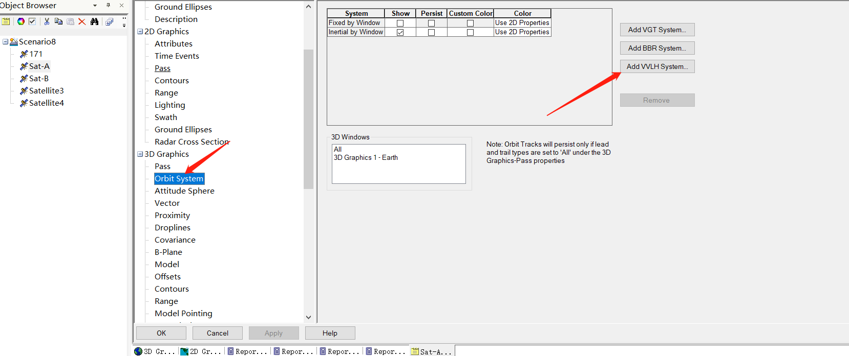 STK11.2 计算卫星A关于卫星B的相对位置 （三维和二维）-CSDN博客