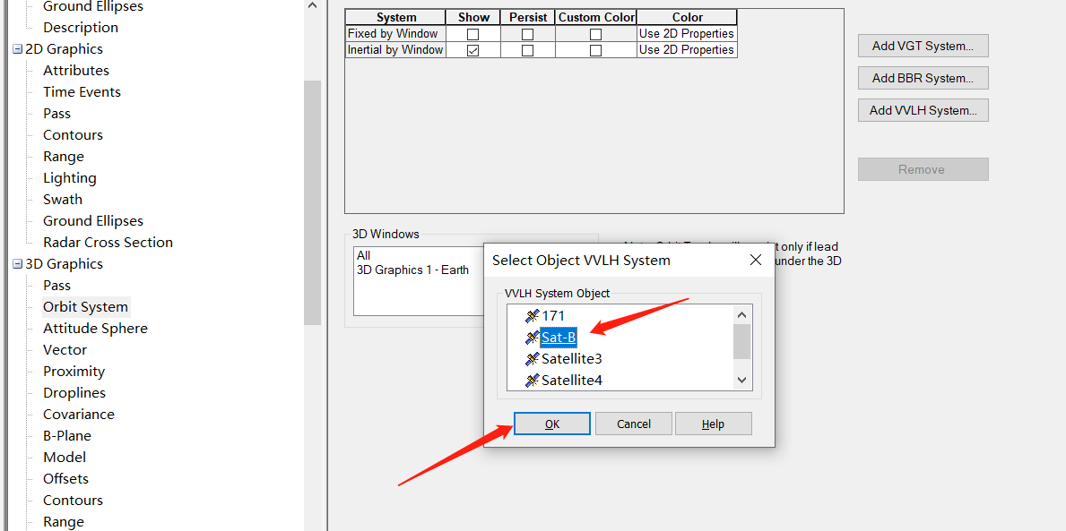 STK11.2 计算卫星A关于卫星B的相对位置 （三维和二维）-CSDN博客