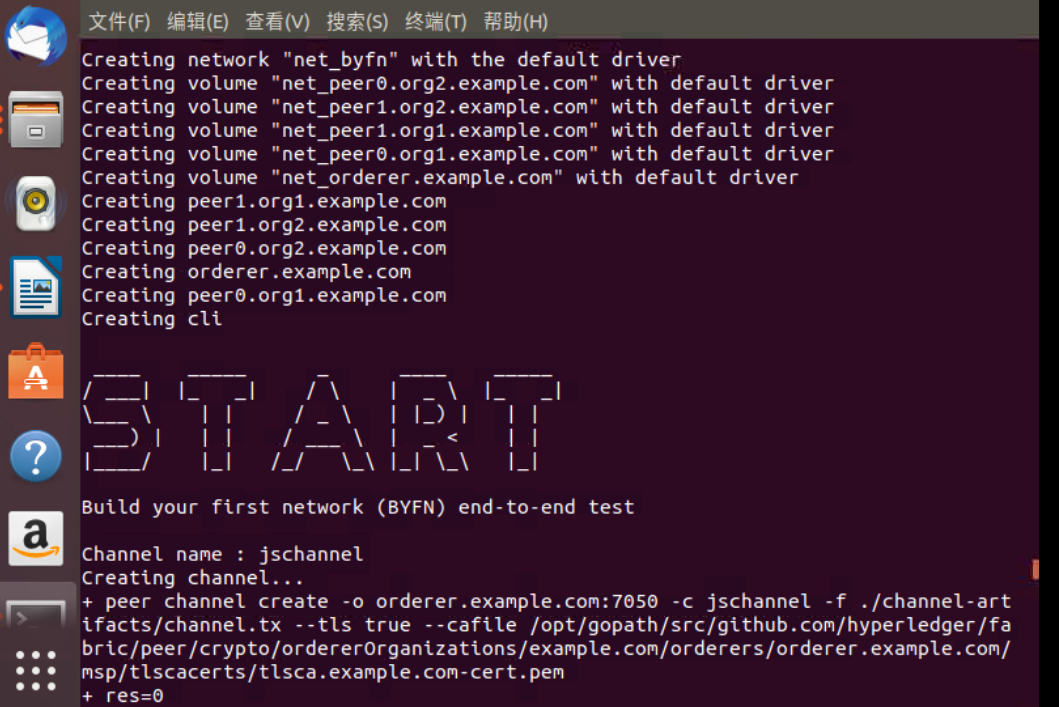 关于Error: error getting endorser client for channel: endorser client failed to connect to peer0问题 ...
