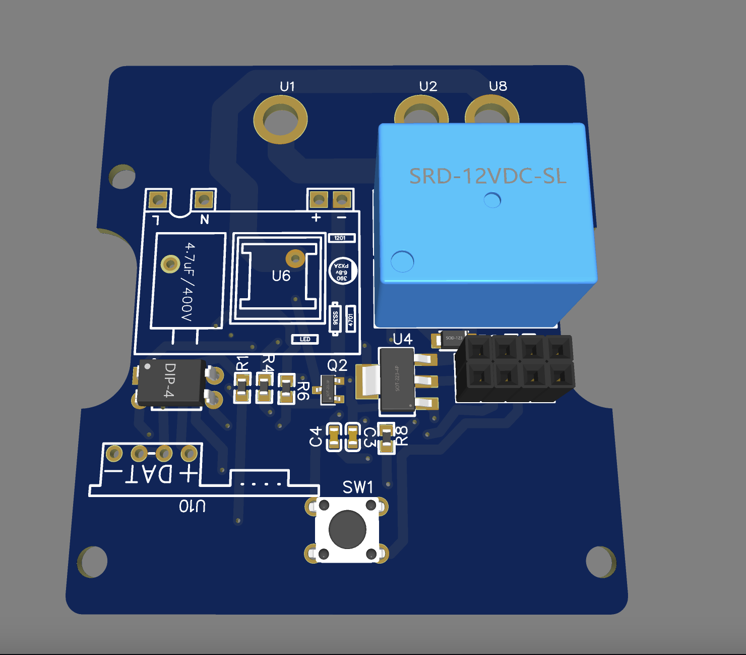jack设计的esp01s 1路智能开关pcb_esp-01s 智能开关-CSDN博客