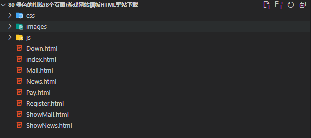 HTML期末大作业~棋牌游戏静态网站(6个页面) HTML+CSS+JavaScript_html6个页面网站-CSDN博客
