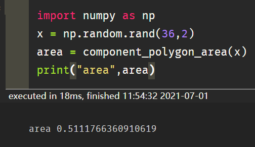 Python 计算多边形面积的骚操作python求多边形面积 Csdn博客 