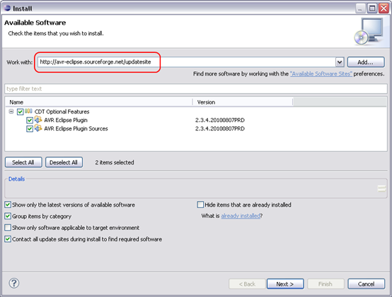 Eclipse Cdt Avr插件开发arduinoeclipse Avr插件 Csdn博客