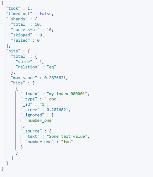 Elasticsearch忽略字段格式类型（ignore_malformed）_elasticsearchclient search忽略字段-CSDN博客