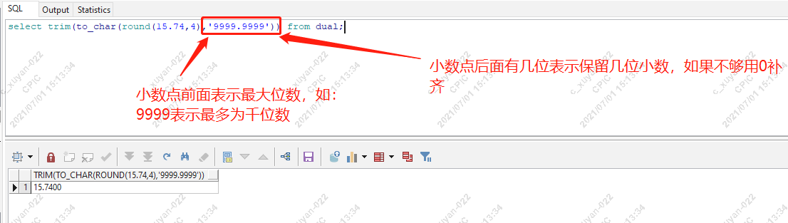 Oracle小数补零 Oracletochar小数点前补0 Csdn博客