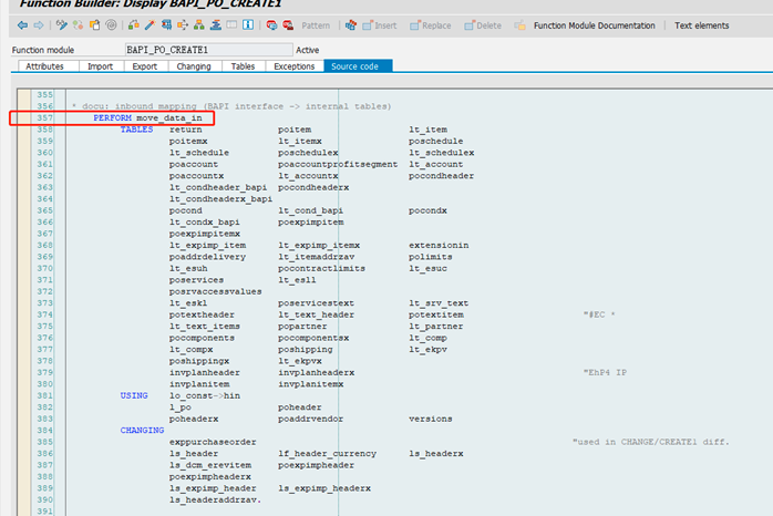 SAP中使用BAPI_PO_CREATE1或BAPI_PO_CHANGE更新EAN11字段或其他不存在于BAPI中字段_abapbadi增强如何更新字段里面的内容-CSDN博客