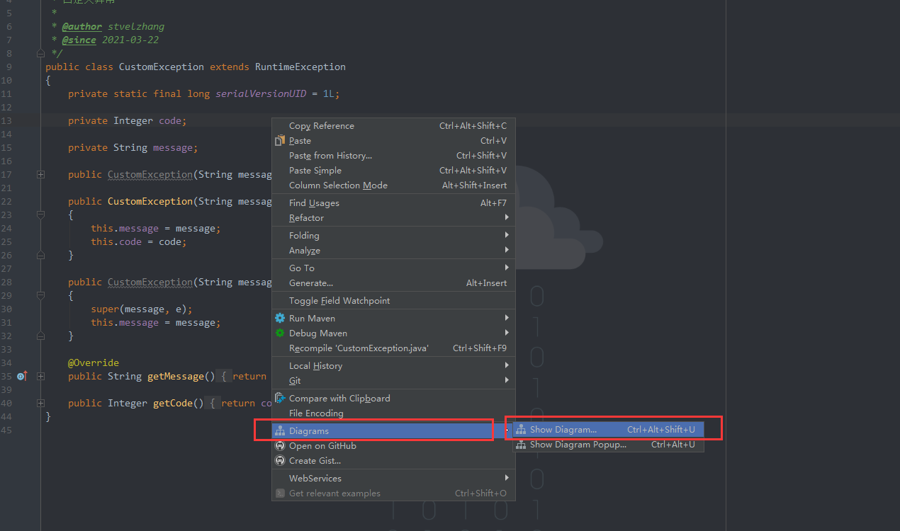 优雅使用IDEA的Diagram功能_diagram教程-CSDN博客