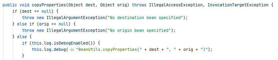 BeanUtils.copyProperties() 赋值的对象属性为空 踩过的大坑_beanutils.copyproperties复制为空-CSDN博客