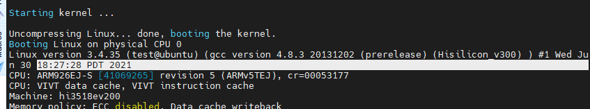 海思3518E开发笔记1.5——flash分区及uboot、kernel、rootfs烧写并部署_海思3518开发-CSDN博客