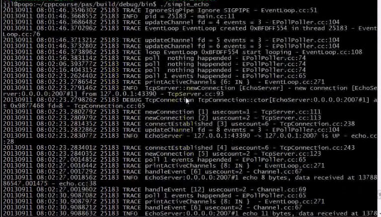 （P42）muduo库使用例子（一）：五个简单TCP协议，muduo库网络模型使用示例_muduo使用-CSDN博客