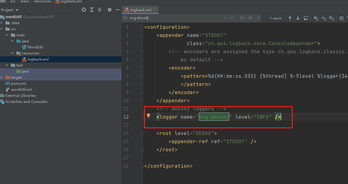 【JAVA】docx4j日志打印级别调整_docx4j 日志-CSDN博客