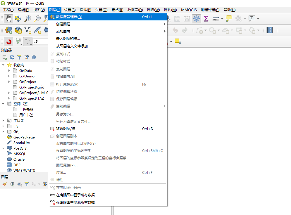 QGIS如何打开ArcGIS创建的GDB数据库文件_qgis打开gdbshjuku-CSDN博客