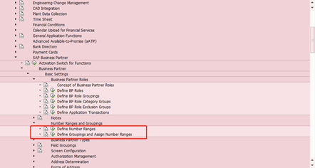 Grouping BP has not been assigned to any customer accounts groupMessage no. FSBP_ECC004_grouping ...