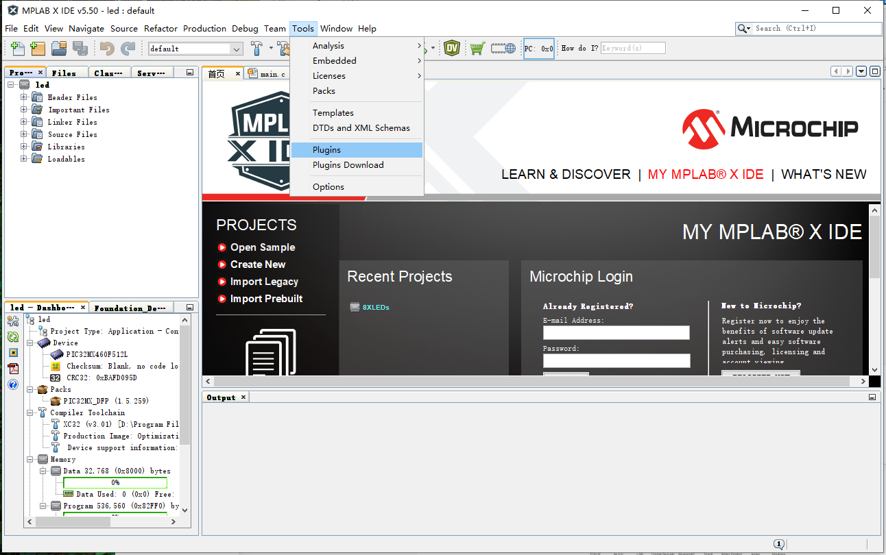 3、PIC Harmony组件安装、工程创建及烧录_mplab ide创建 32-bit mplab harmony 3 project-CSDN博客