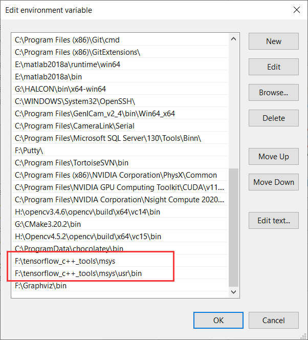 windows下编译tensorflow2.5.0 c++库并调用_tensorflow c++ windows编译-CSDN博客