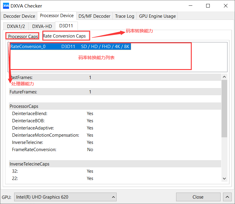 我们如何方便判断我们当前电脑显卡是否支持GPU硬件加速（硬解码），图解DXVA Checker详细使用方法介绍-CSDN博客
