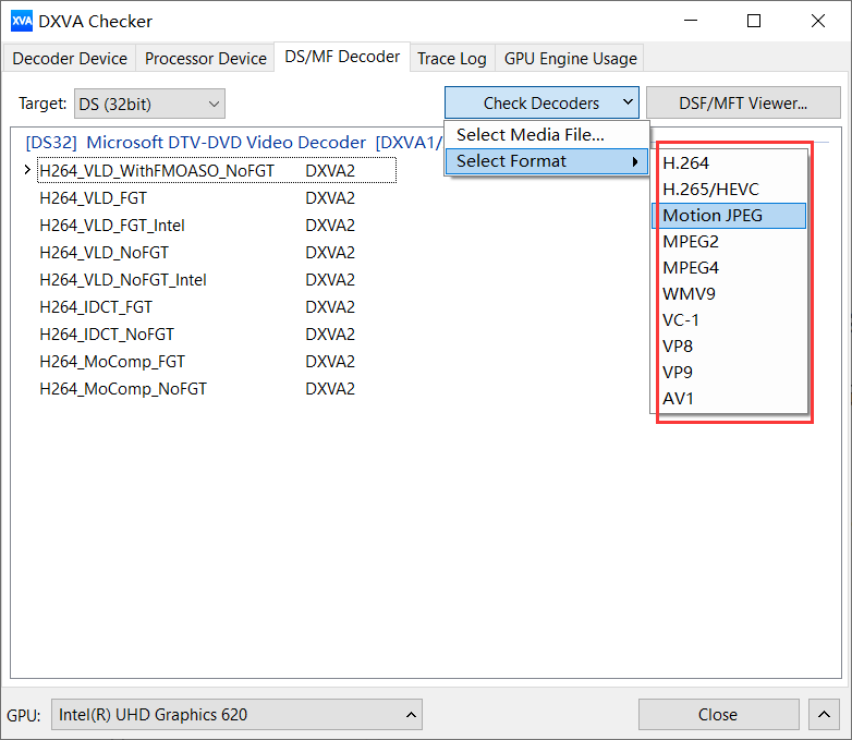 我们如何方便判断我们当前电脑显卡是否支持GPU硬件加速（硬解码），图解DXVA Checker详细使用方法介绍-CSDN博客