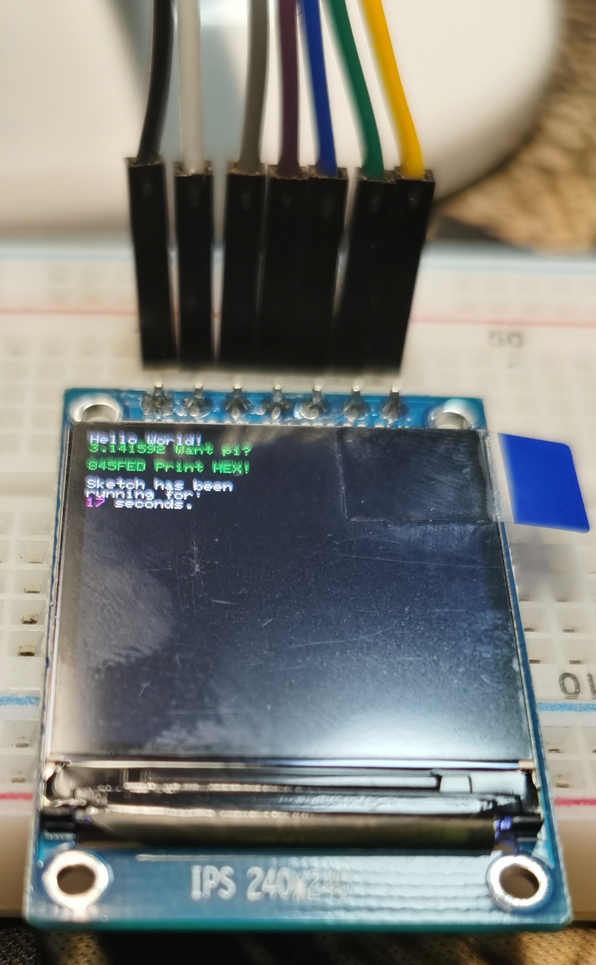 Arduino ST7789 240*240 1.3寸 TFT —— 新屏点亮篇-CSDN博客
