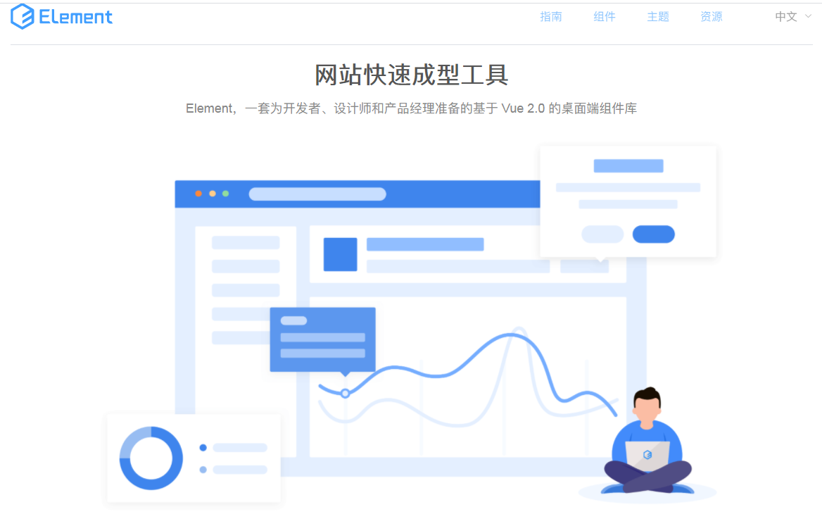 #今天用【ElementUI】搭建了个网页，用完才发现真的好##_基于element 的网页ui-CSDN博客