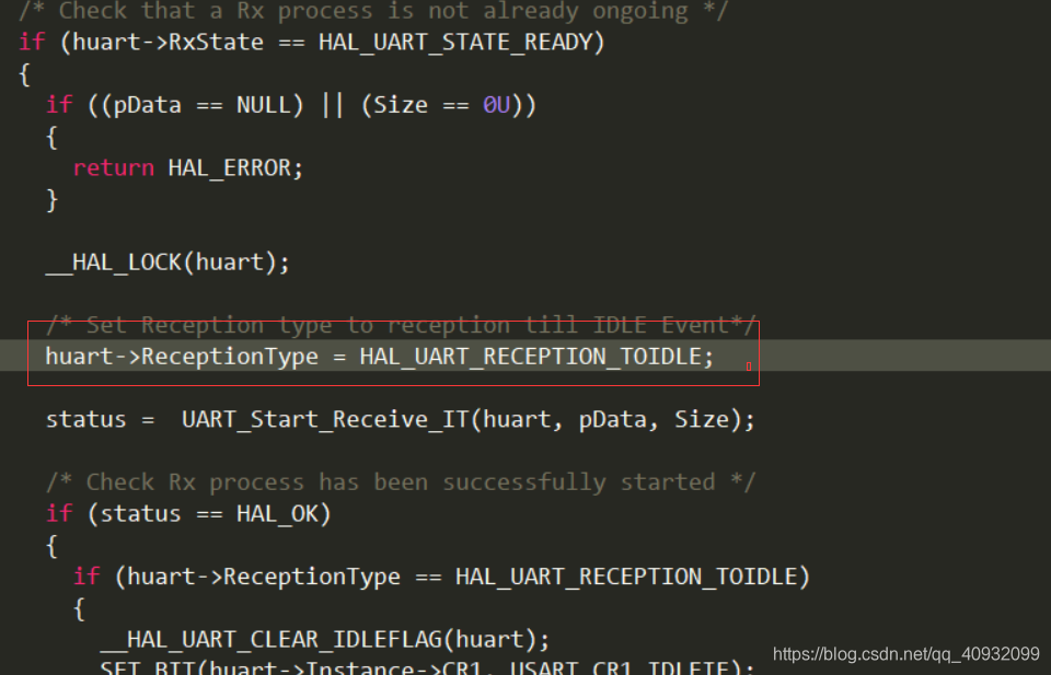 Stm32 Hal库 笔记——hal Uartex Receivetoidle It Stm32 Hal 串口 接收长字节