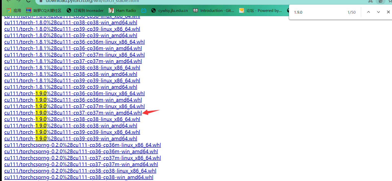 手把手pytorch GPU版安装过程（NVIDIA 1050，python3.7）_python3.7 pytorchgpu版本下载教程-CSDN博客