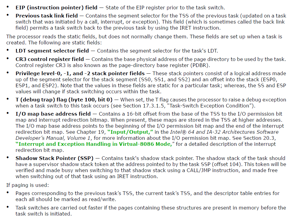任务状态段TSS和TSS描述符_tss段描述符-CSDN博客
