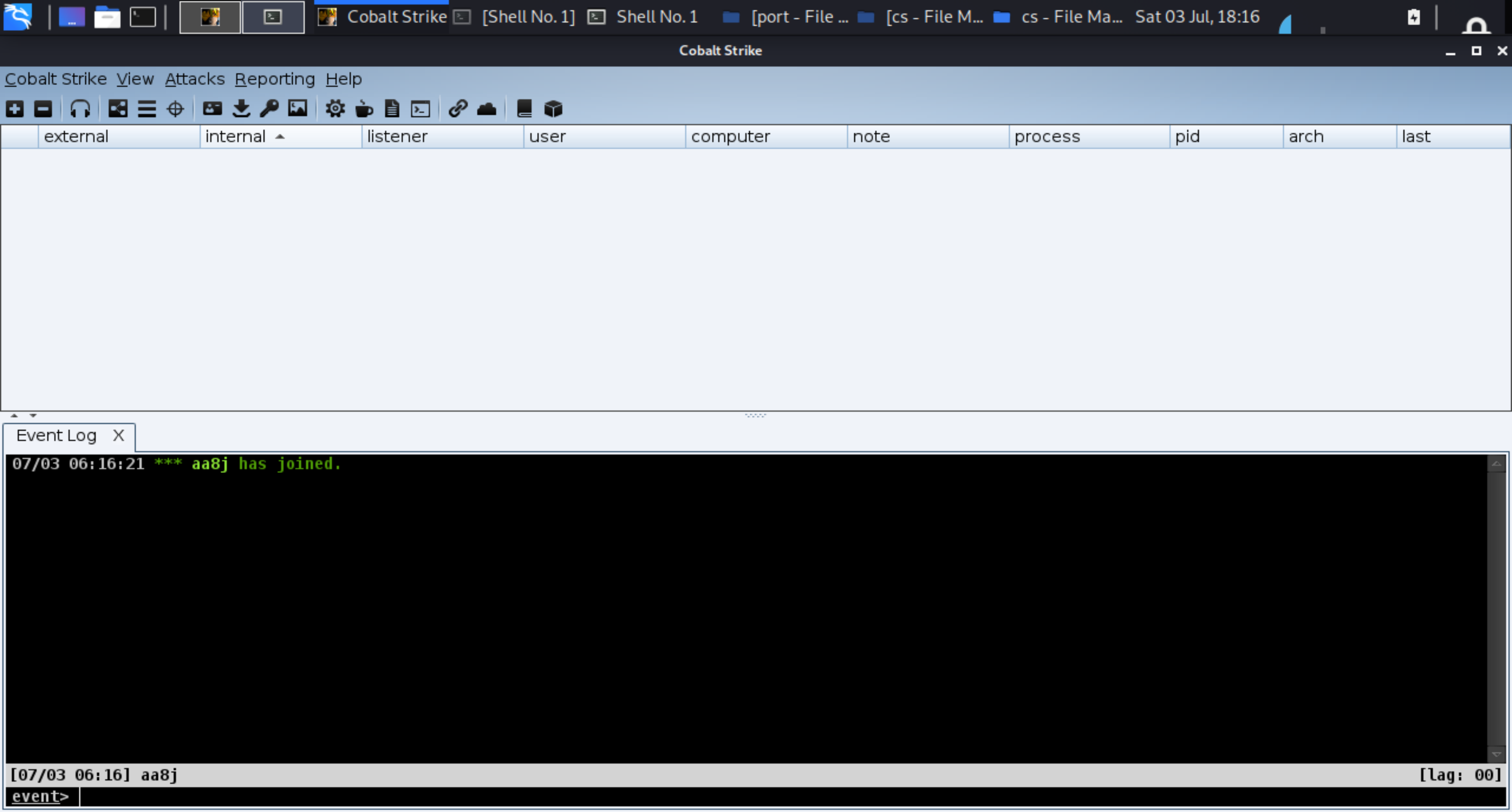【渗透测试笔记】之【Cobalt Strike小技巧——后台挂起CS服务端】_cobaltstrike服务器端怎么关闭-CSDN博客