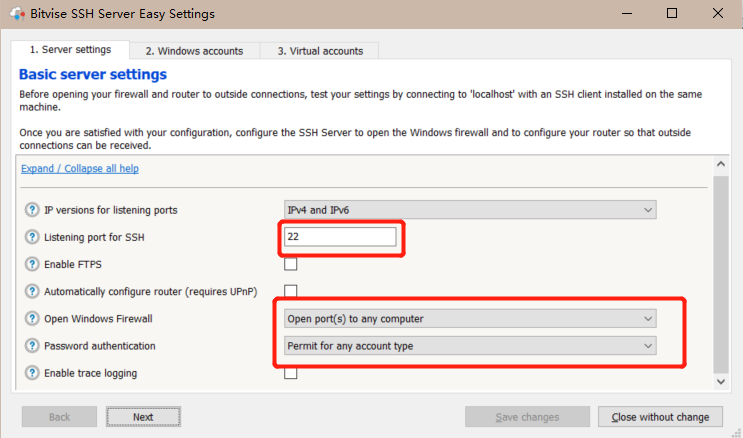 windows环境下使用bitvise搭建ssh server_bitvise ssh server-CSDN博客