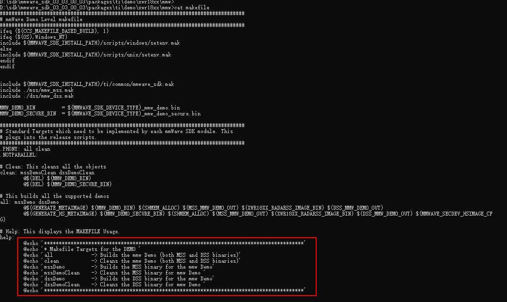 基于IWR1843，使用gmake编译demo_环境变量怎么添加gmake-CSDN博客
