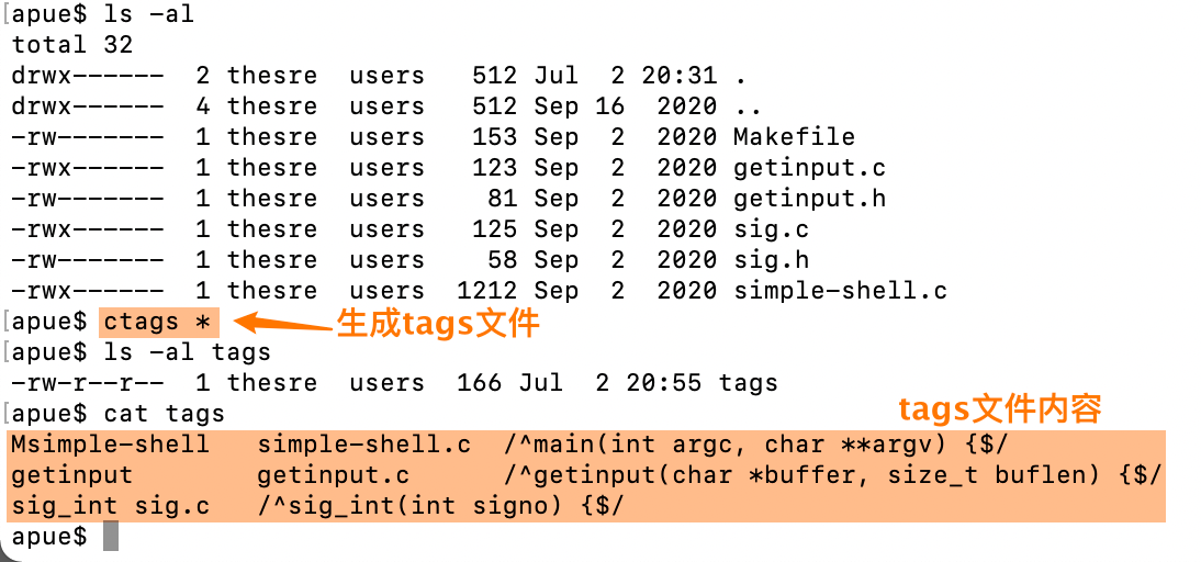 C编程 - ctags_c文件生成代码提示 ctag-CSDN博客