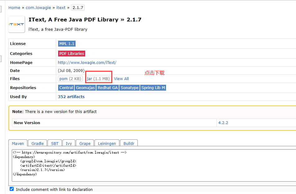 jasperreports导入依赖错误_cannot resolve com.lowagie:itext:2.1.7.js9-CSDN博客
